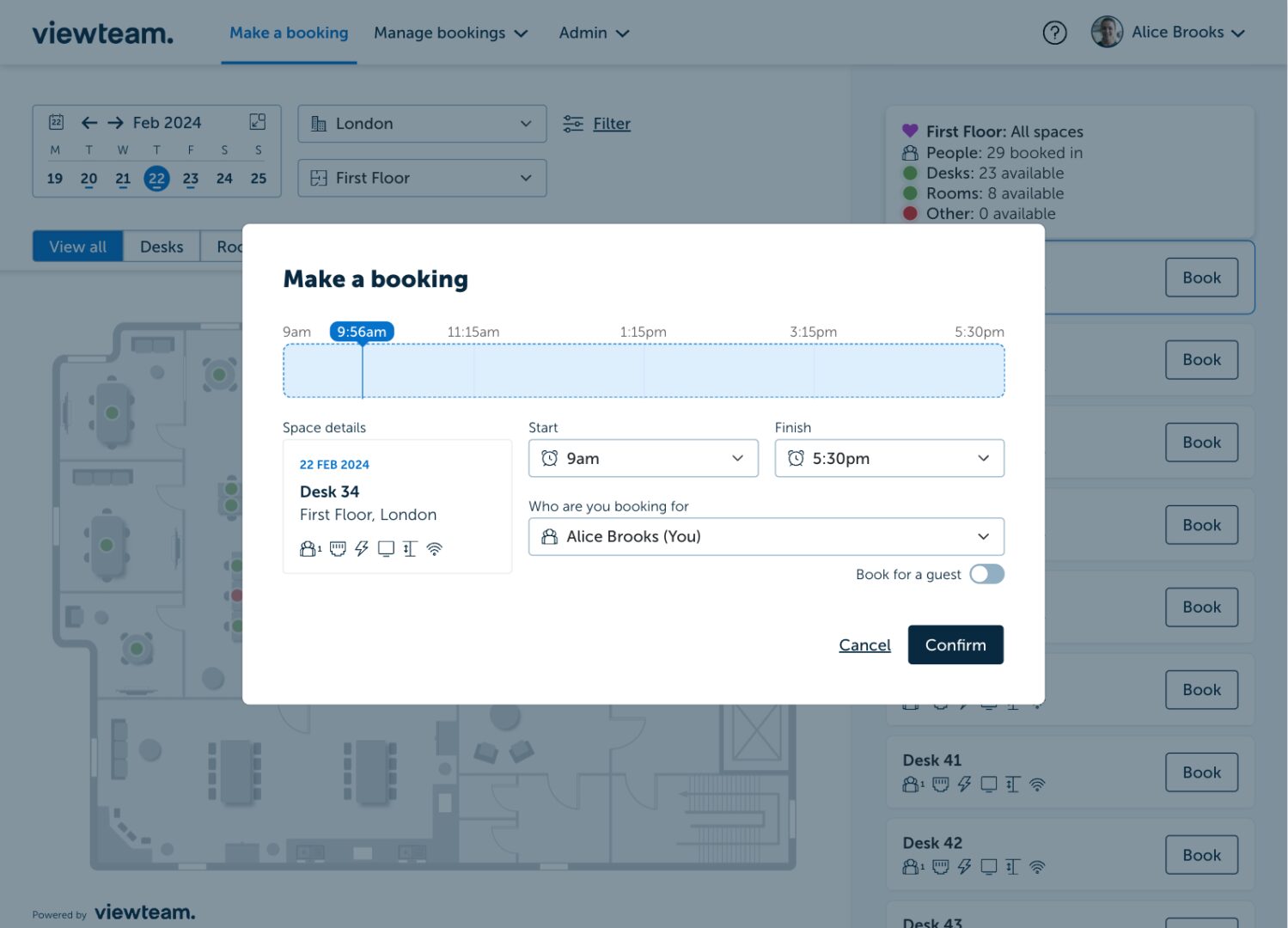 Desk and Room Booking Solution for Businesses of All Sizes