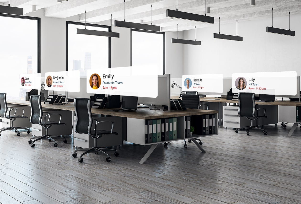 Hot Desking and Space Booking Features